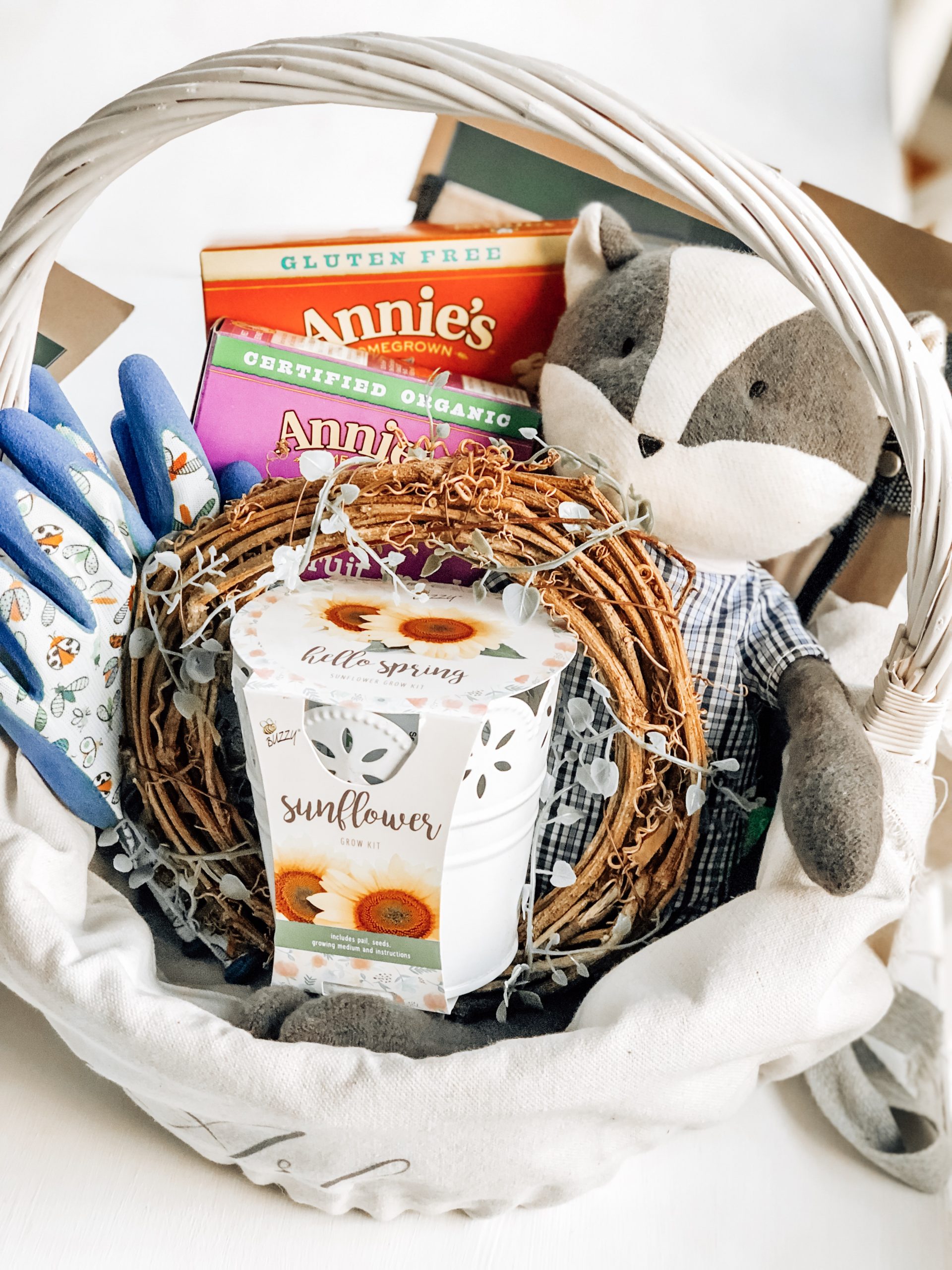 Spring Themed Easter Baskets with Gardening Supplies (Candy-Free ...